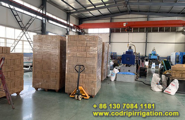 NANO Flat dripper export to Russia - QINGDAO CO-DRIP IRRIGATION ...