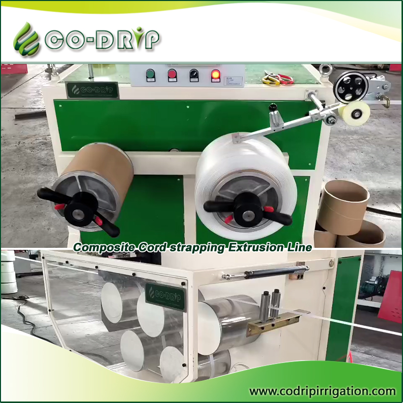 Polyester fiber strapping extrusion line - QINGDAO CO-DRIP IRRIGATION ...