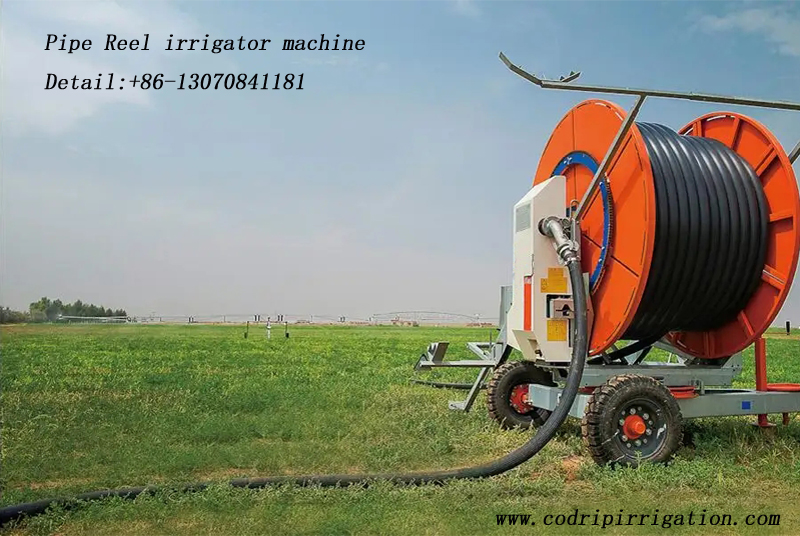 Pipe Reel sprinkler/irrigation machine - QINGDAO CO-DRIP IRRIGATION ...