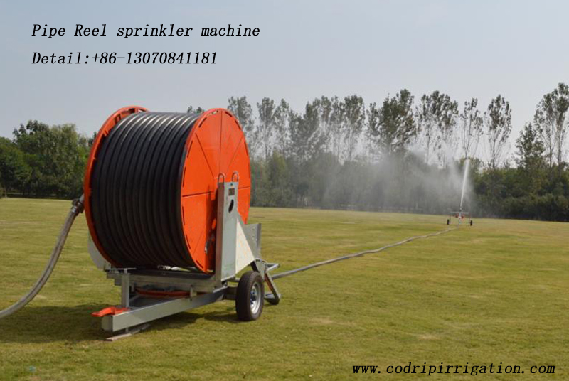 Pipe Reel sprinkler/irrigation machine - QINGDAO CO-DRIP IRRIGATION ...