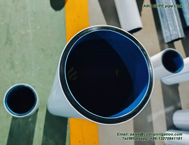 Φ20-110mm PE Pipe Machinery Running - QINGDAO CO-DRIP IRRIGATION ...