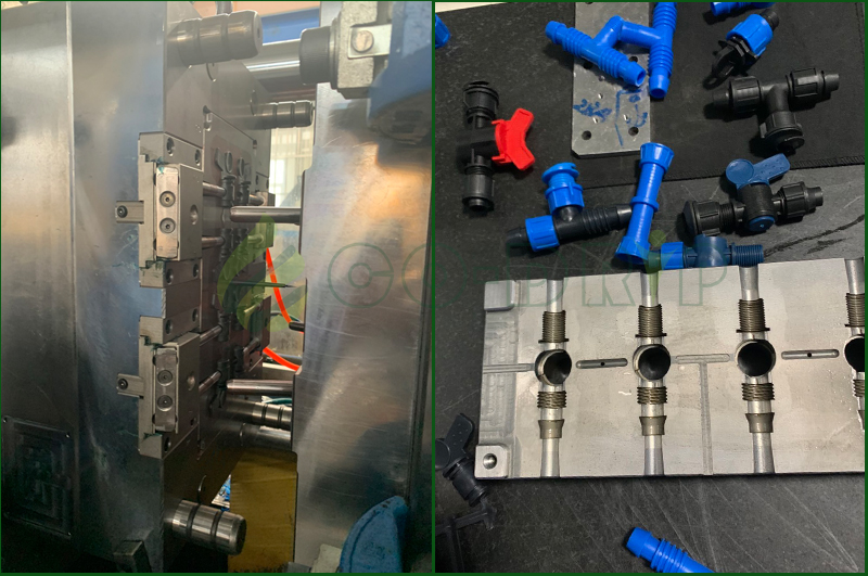 Export Pipe fitting and emitter injection Molds - QINGDAO CO-DRIP ...