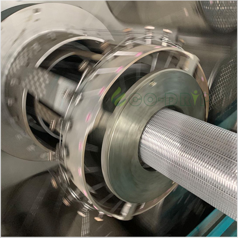 Layflat hose extrusion line