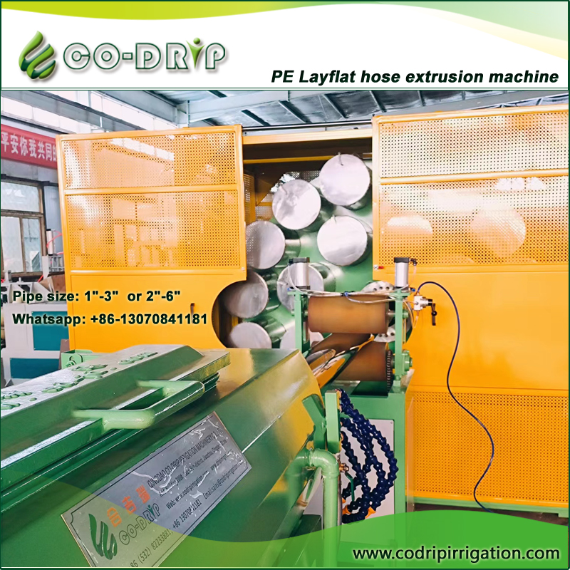 PE Layflat hose Production Line (with Fiber) - QINGDAO CO-DRIP ...