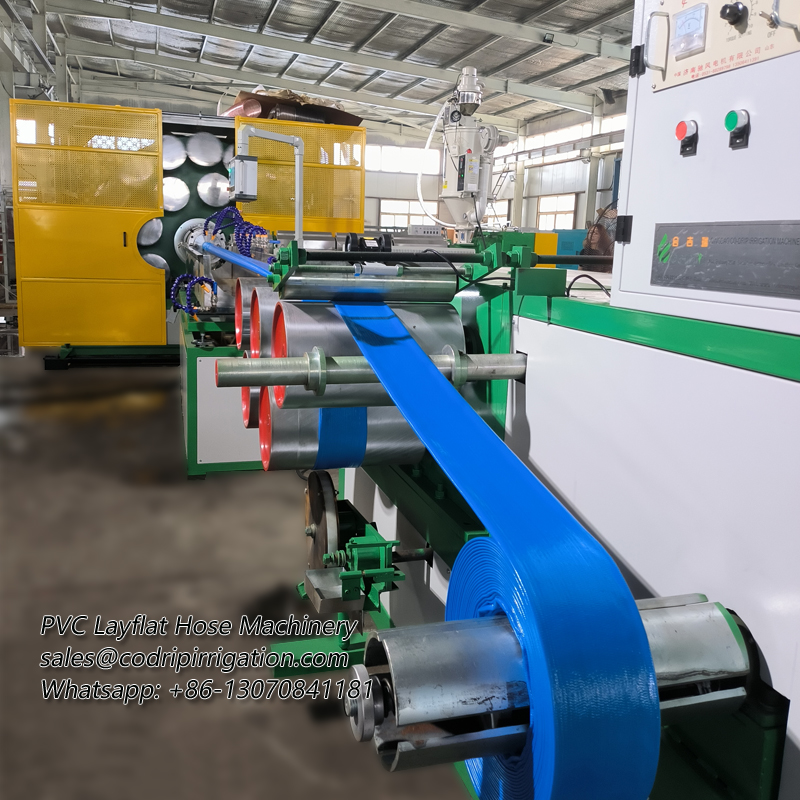 PVC Layflat Hose Machinery loading export to Alger - QINGDAO CO-DRIP ...